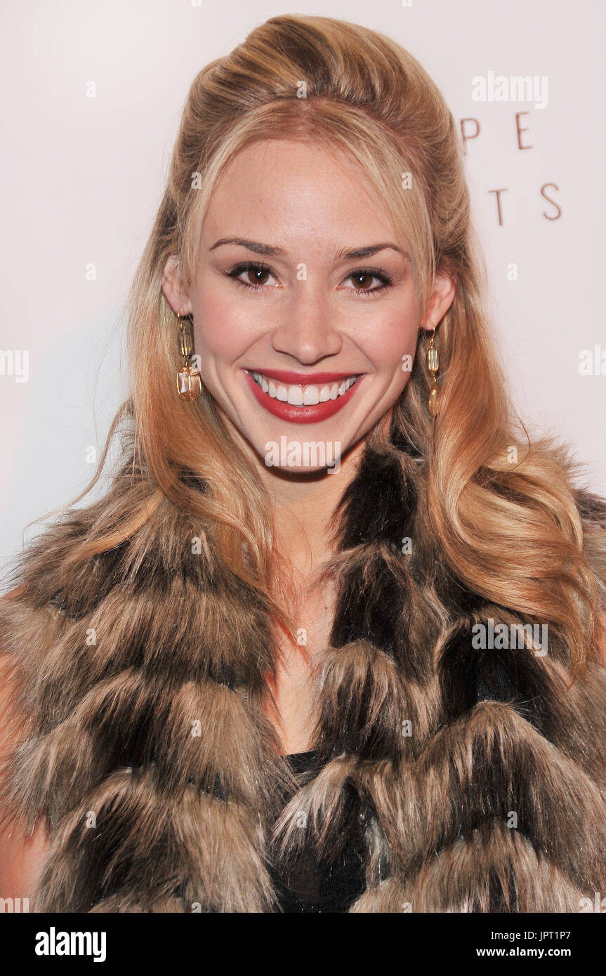 Tyne Stecklein at "ANONYMOUS" - Arrivals held at The El Portal Theater ...