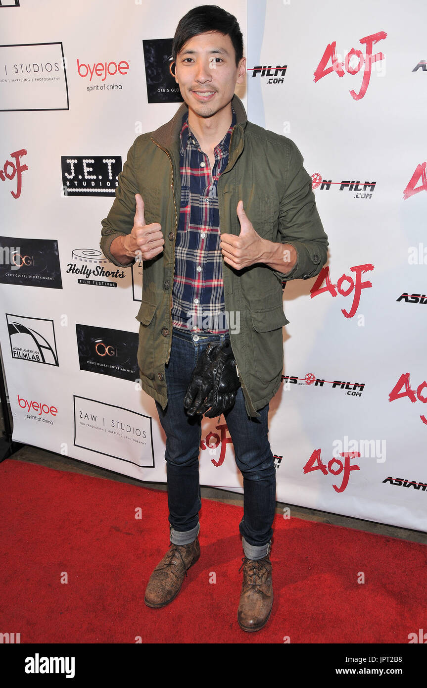 Eric Lim at the Asians On Film Festival 2014 held at the J.E.T. Studios in North Hollywood, CA ...