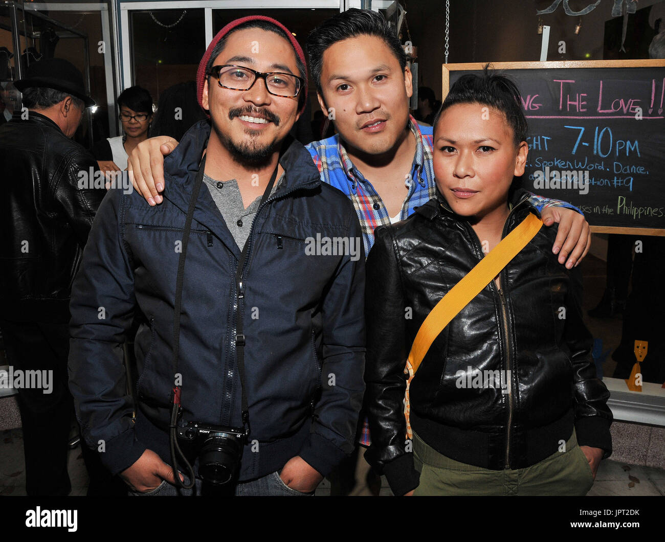 Dion Basco, Dante Basco & Arianna Basco at BRING THE LOVE! An evening ...