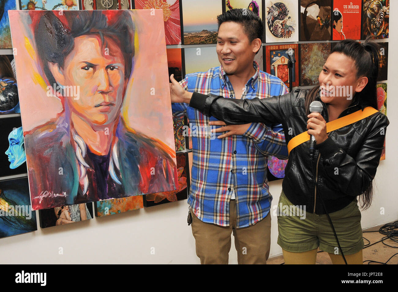 Dante Basco & Arianna Basco at BRING THE LOVE! An evening of music ...
