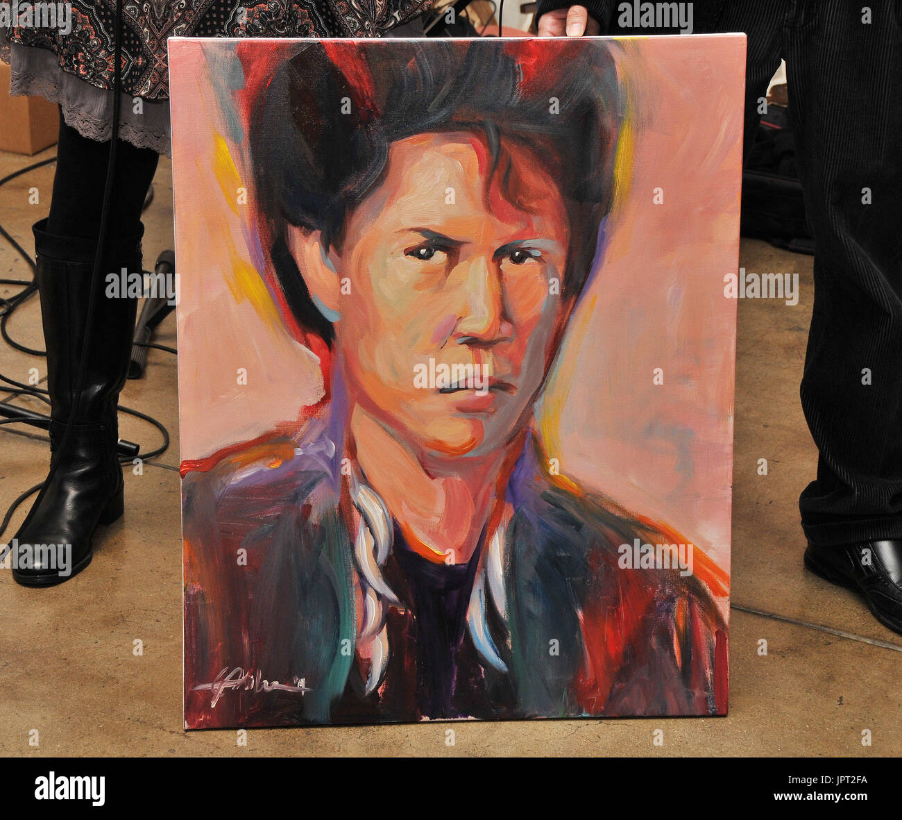 Eliseo Art Silva Painting of Dante Basco's Rufio at BRING THE LOVE! An ...