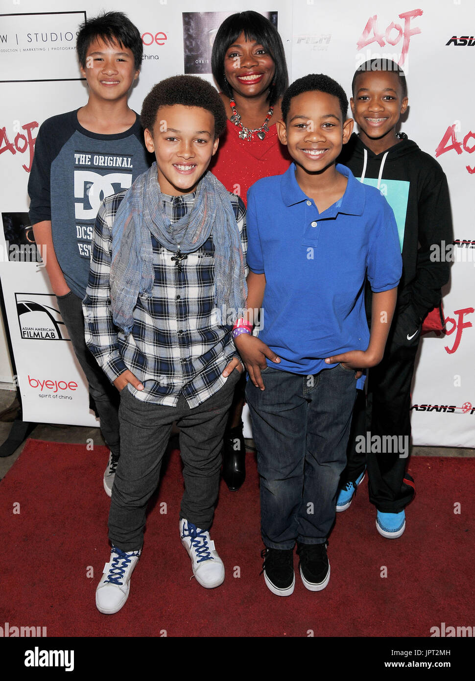 Actors Niko Matsumura, Curtis Whitehurst II, Felicia Sheppard, Tyler ...