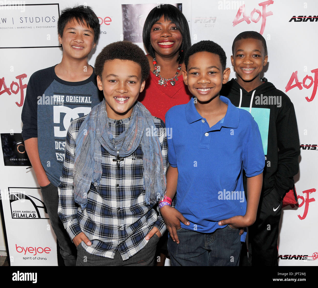 Actors Niko Matsumura, Curtis Whitehurst II, Felicia Sheppard, Tyler ...
