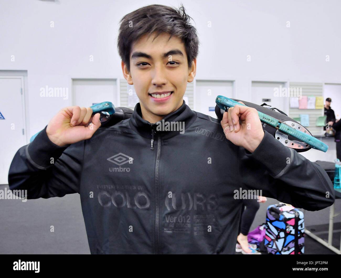 Filipino Olympic Figure Ice Skater Michael Christian Martinez training ...