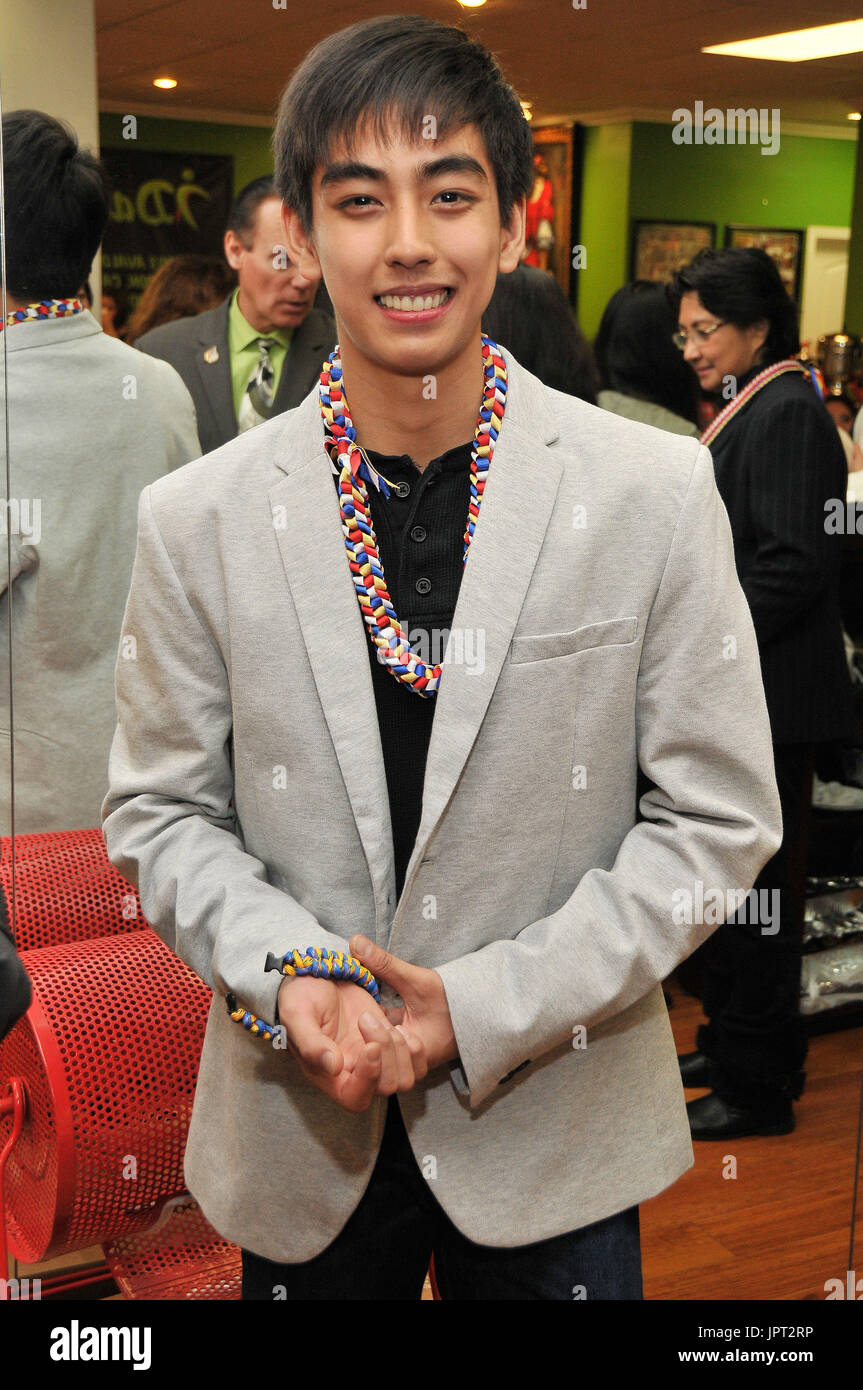 Michael Christian Martinez at the Fundraising for Filipino Olympic ...