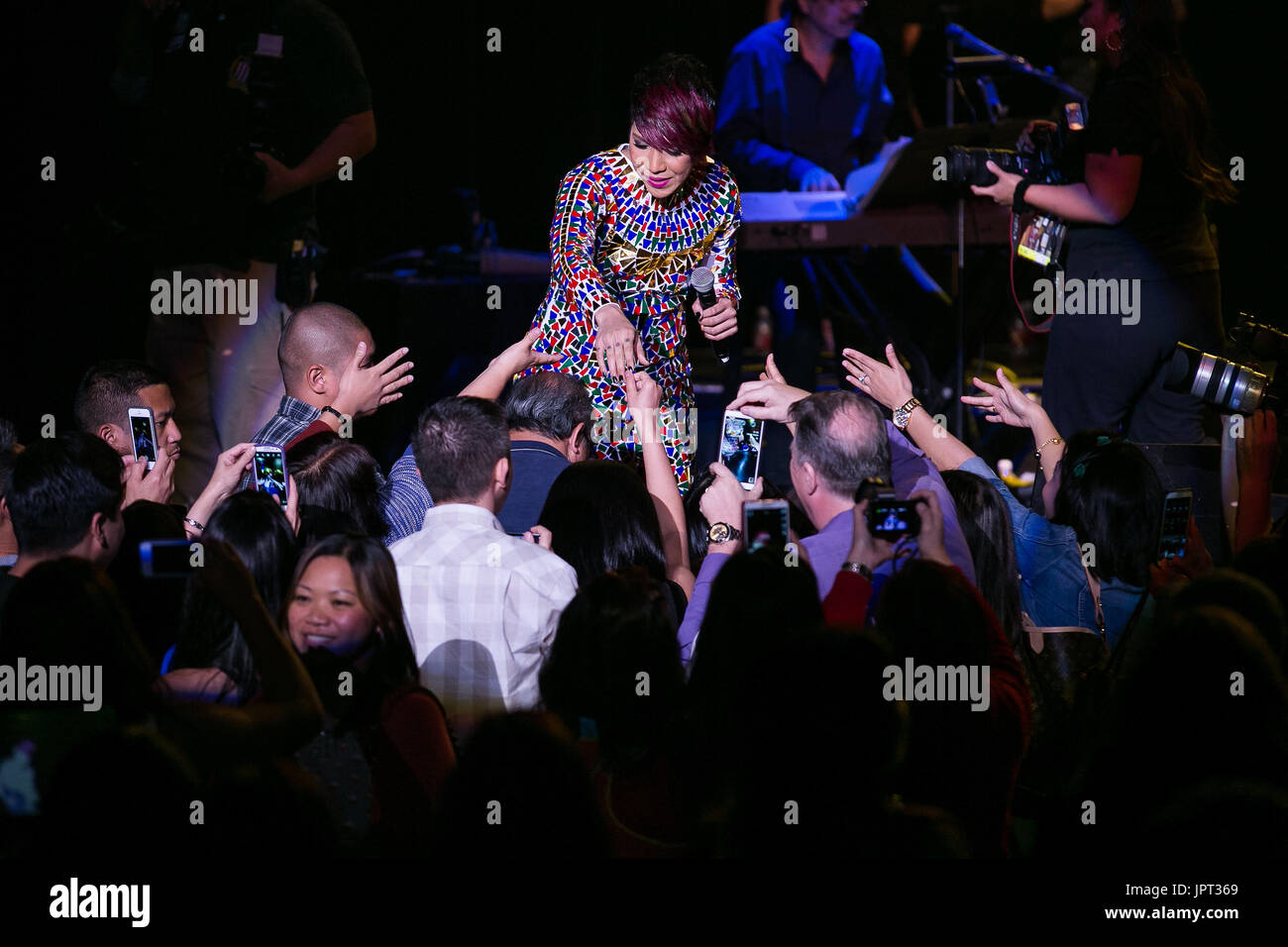 Vice Ganda performs on stage during the closing night of his 'i-VICE ...