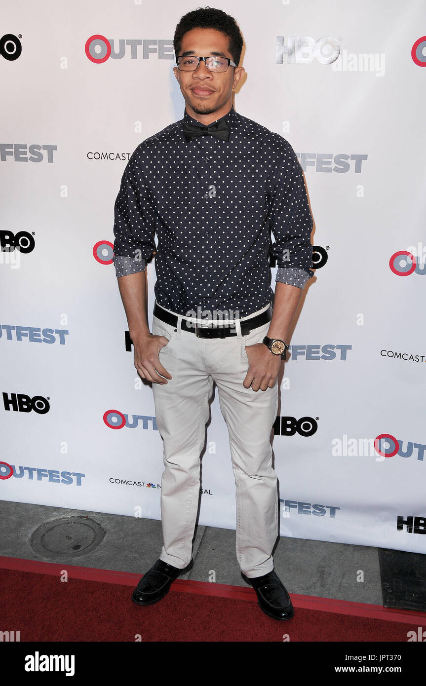 Gary LeRoi Gray at the OUTFEST FUSION Opening Night Screening of ...