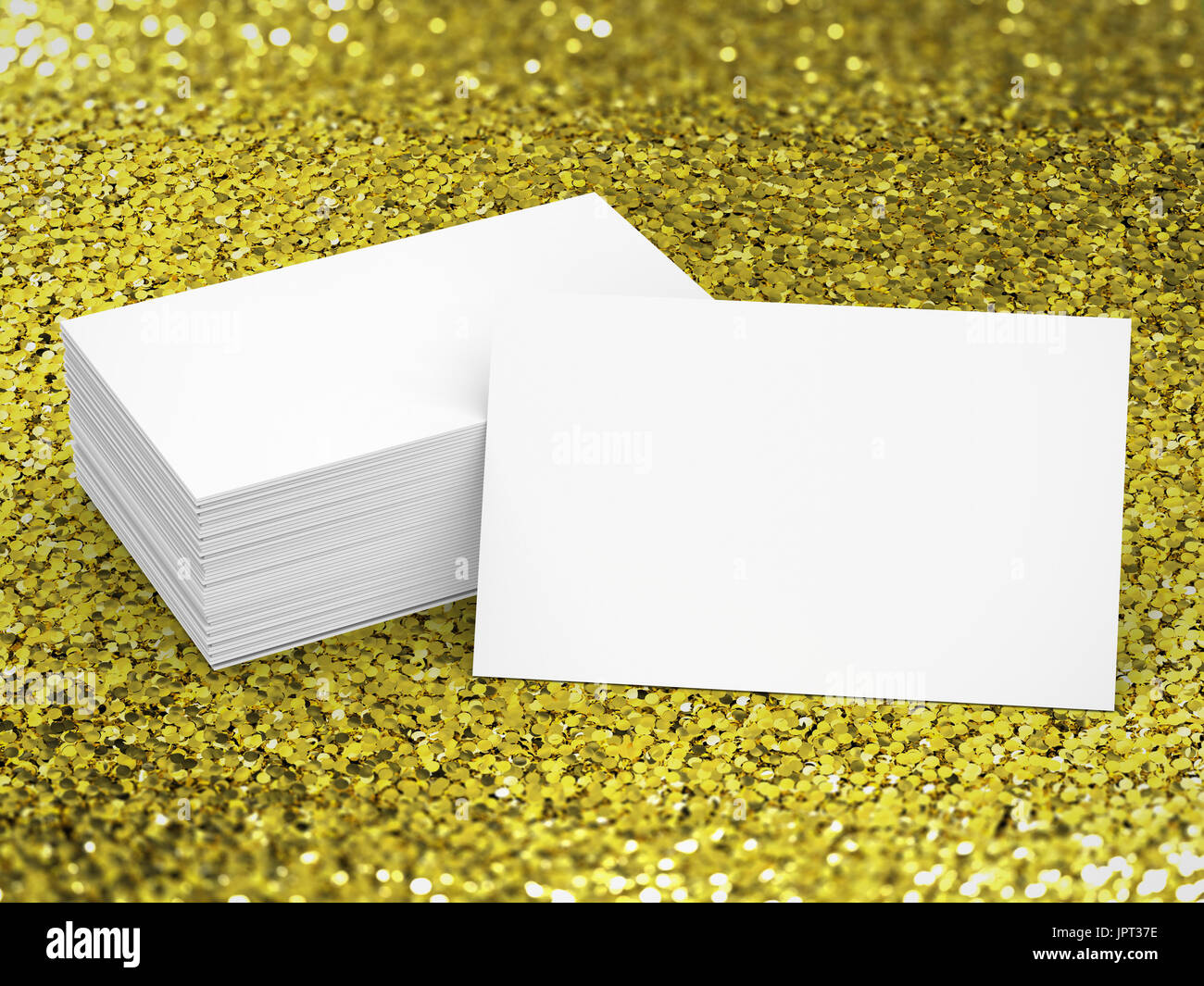 Gold glitter cards hi-res stock photography and images - Alamy