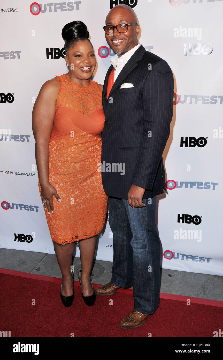 Mo'Nique & Husband Sidney Hicks at the OUTFEST FUSION Opening Night ...