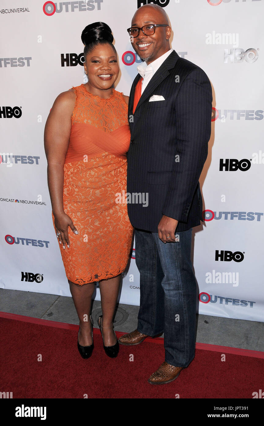Mo'Nique & Husband Sidney Hicks at the OUTFEST FUSION Opening Night ...