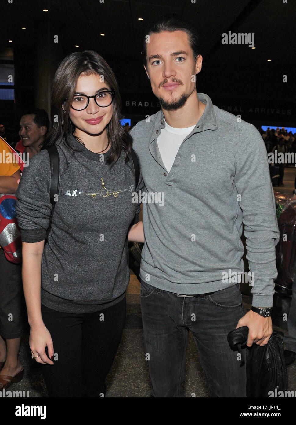 "BLOOD RANSOM" Stars Anne Curtis & Alexander Dreymon arrives at the LAX ...
