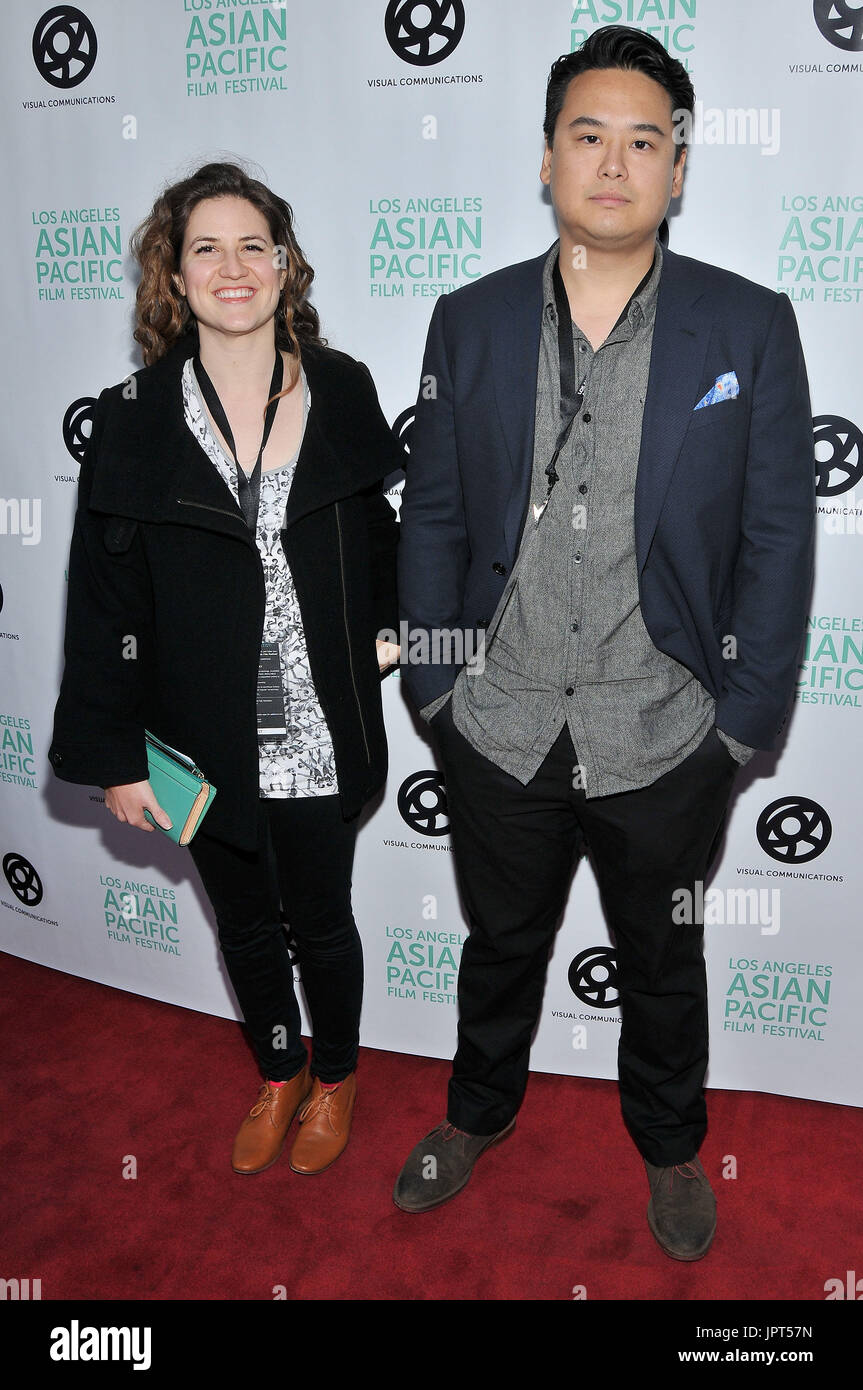 Laura Mohai & Phiip Liao at the 2015 Los Angeles Asian Pacific Film ...