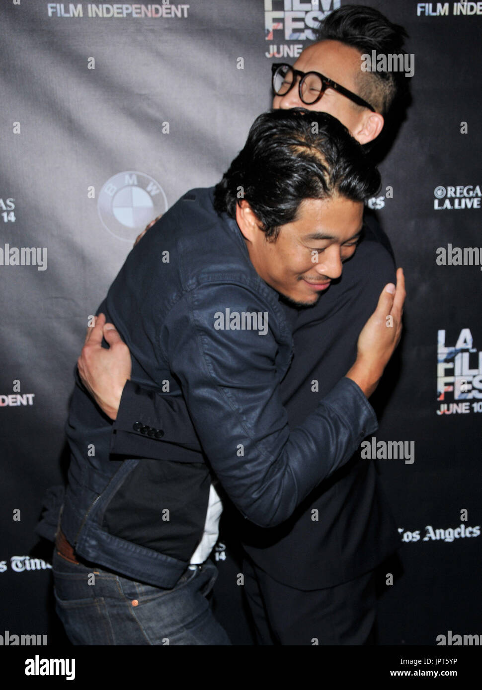 Tim Chiou & Chris Dinh at the 2015 Los Angeles Film Festival - CRUSH ...