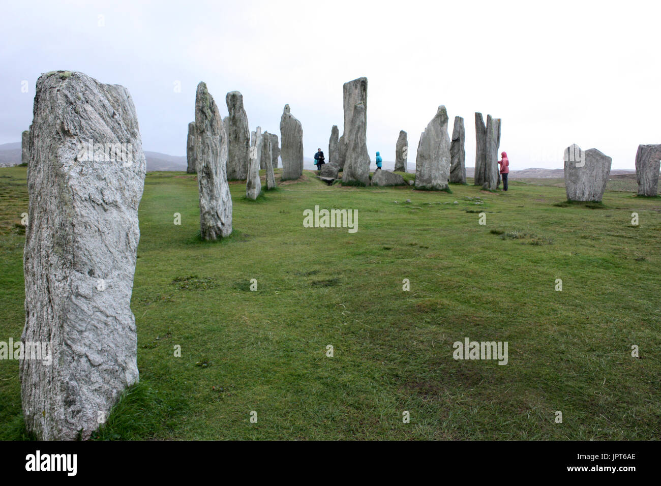 Callanish Stone Circle on Lewis in the Outer Hebrides in Scotland Stock ...