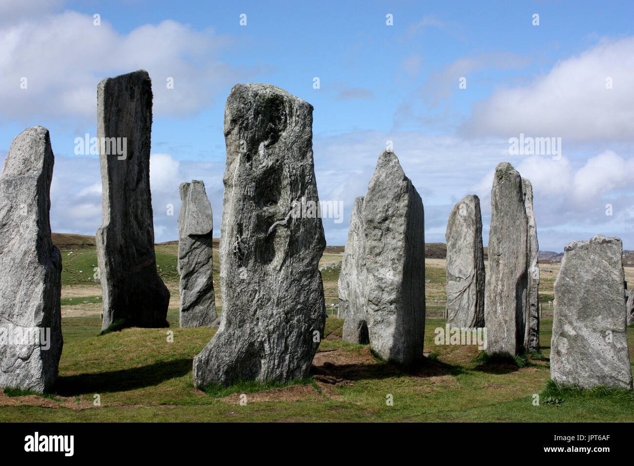 Callanish Stone Circle on Lewis in the Outer Hebrides Stock Photo - Alamy