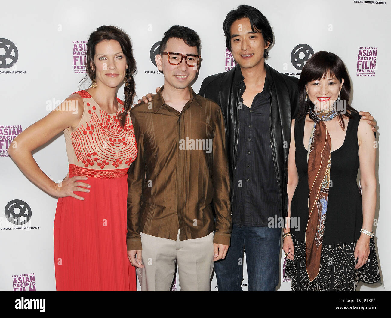 Heather Mazur, Director Steven J Kung, Jack Yang & Pat Tsao of "A ...