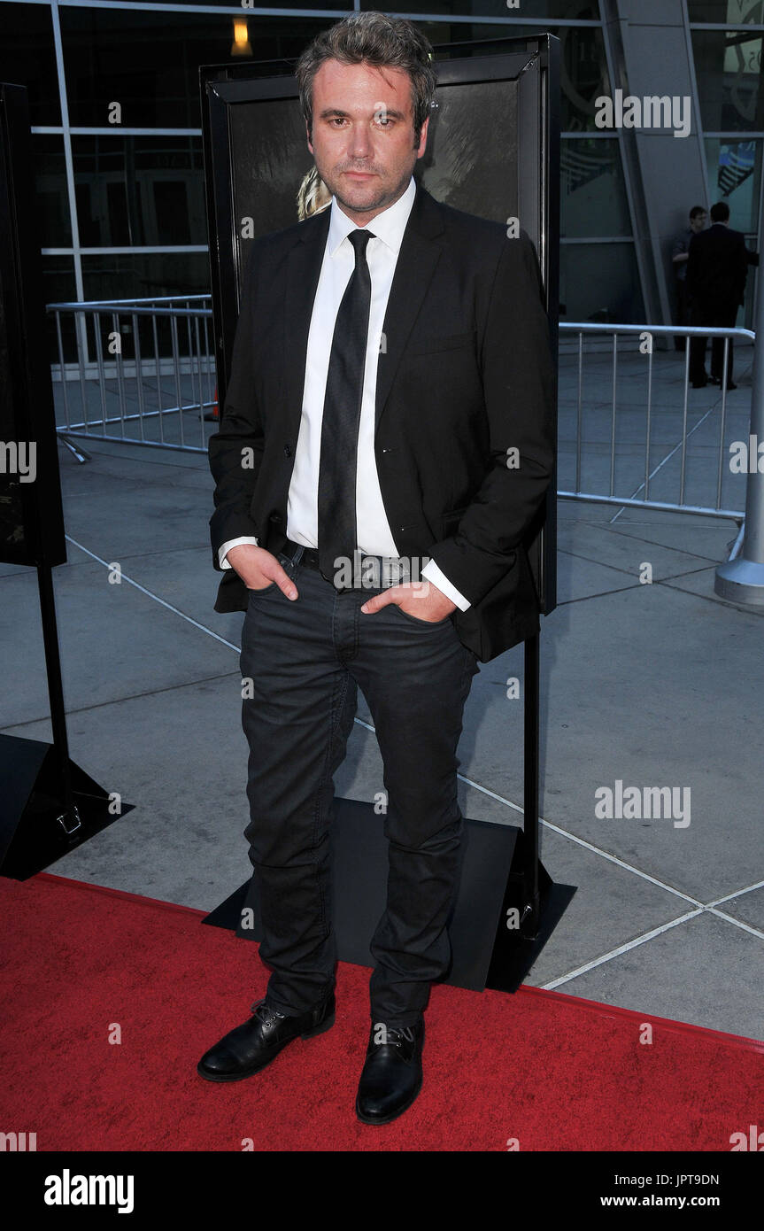 AJ Bowen at "The Sacrament" Los Angeles Premiere held at the ArcLight ...