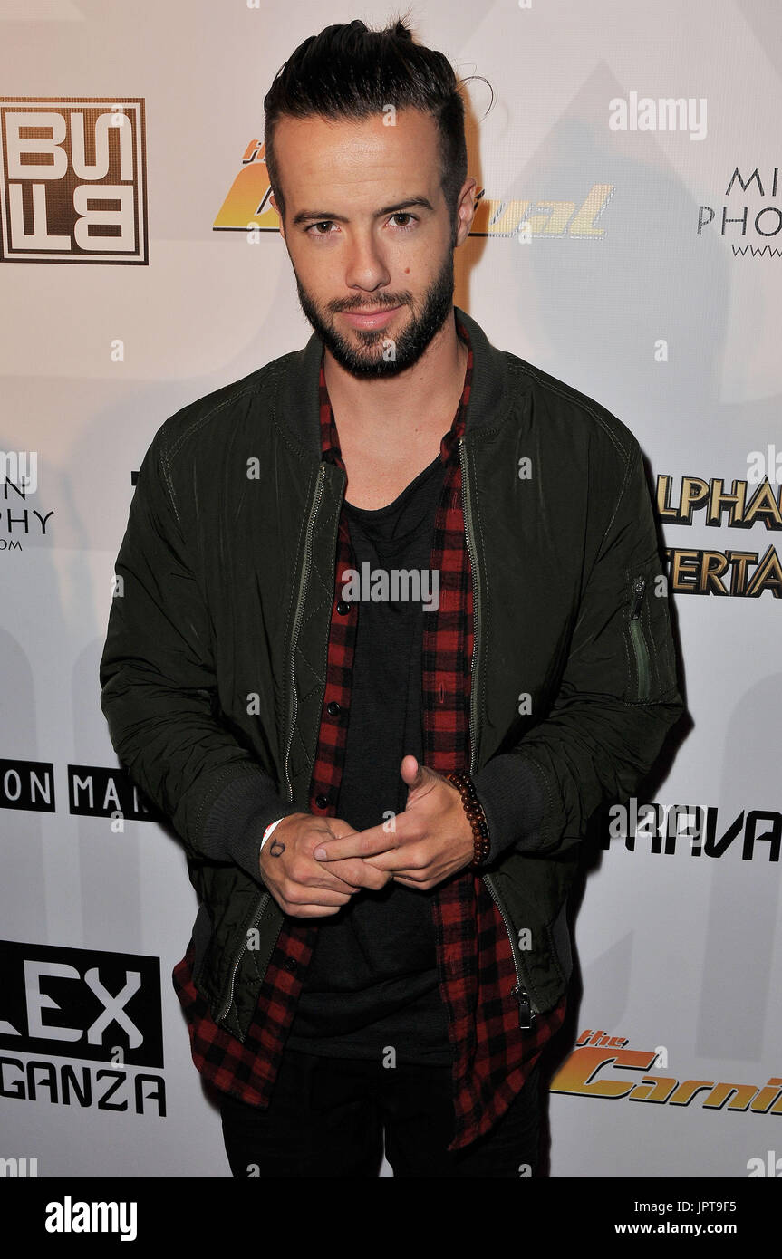 Travis Garland at the 9th Annual PhlexTravaganza held at the OHM ...