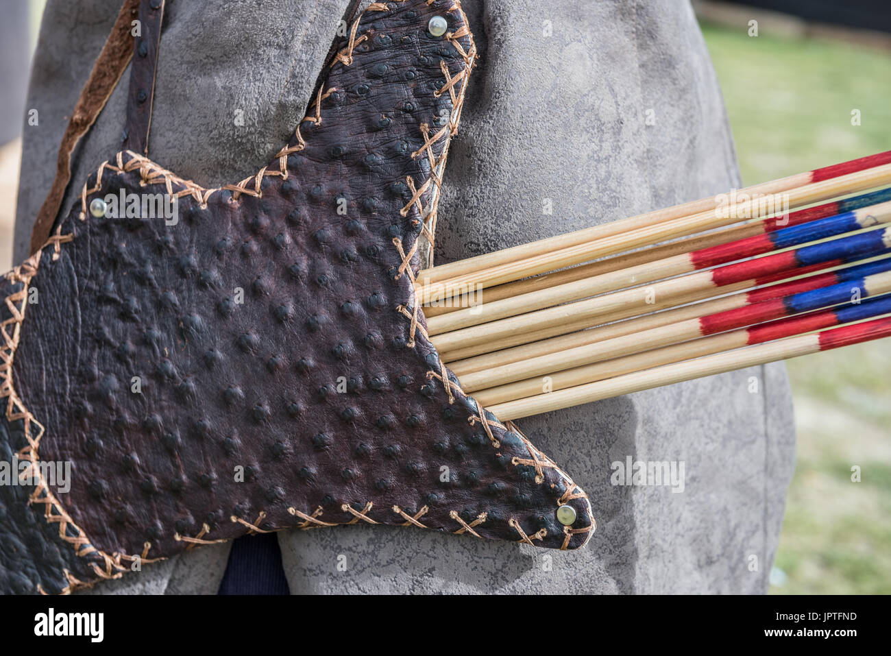 Ancient ottoman Empire quiver with arrows inside Stock Photo - Alamy