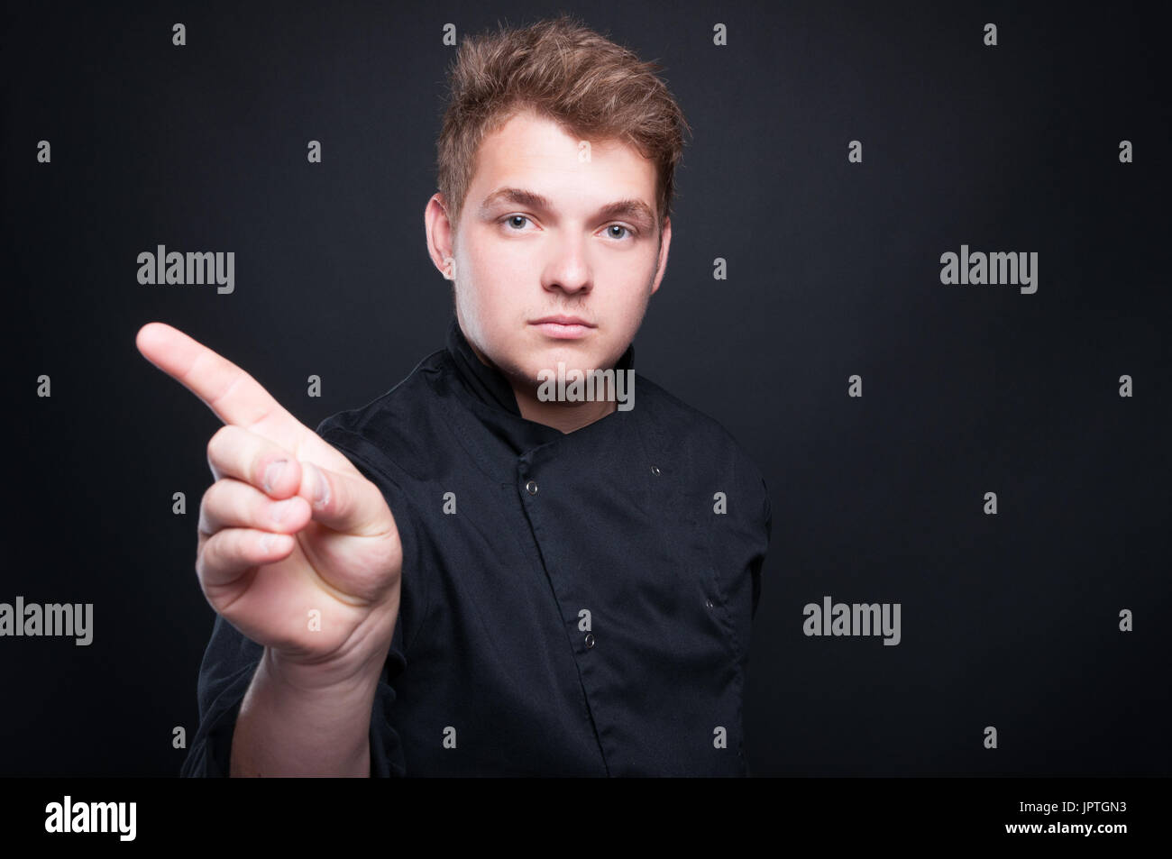 Refusing something hi-res stock photography and images - Alamy