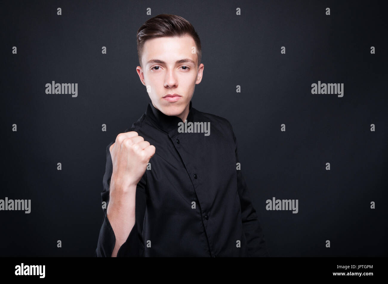 Chef fighting hi-res stock photography and images - Alamy