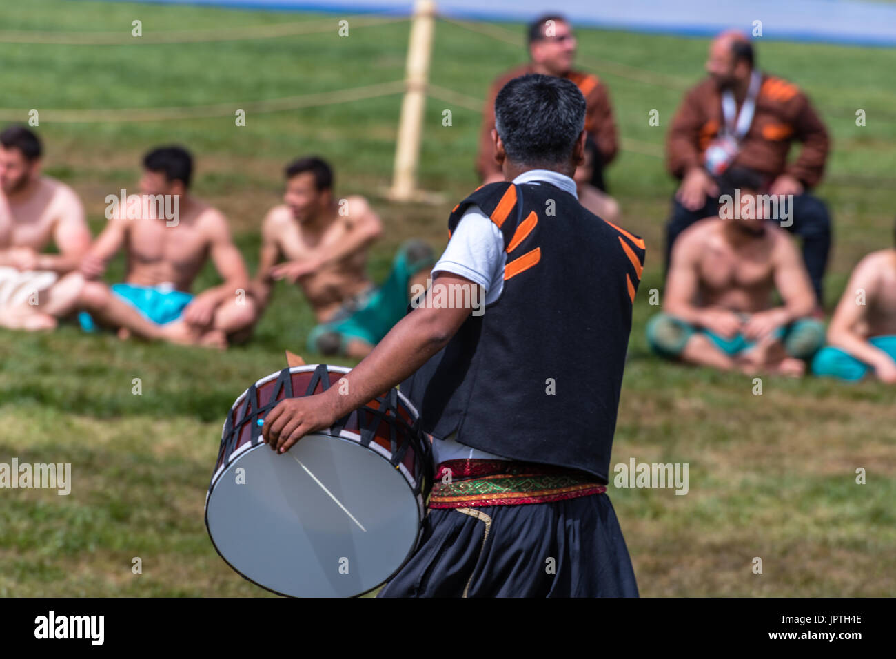 Unidentified shalwar(shalvar) gurescileri (kuroshio/wrestlers). Shalwar ...