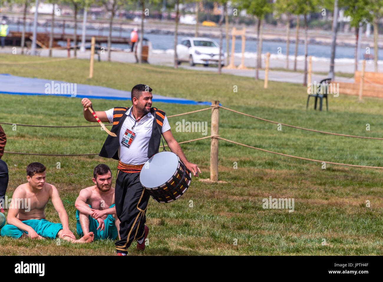 Unidentified shalwar(shalvar) gurescileri (kuroshio/wrestlers). Shalwar ...