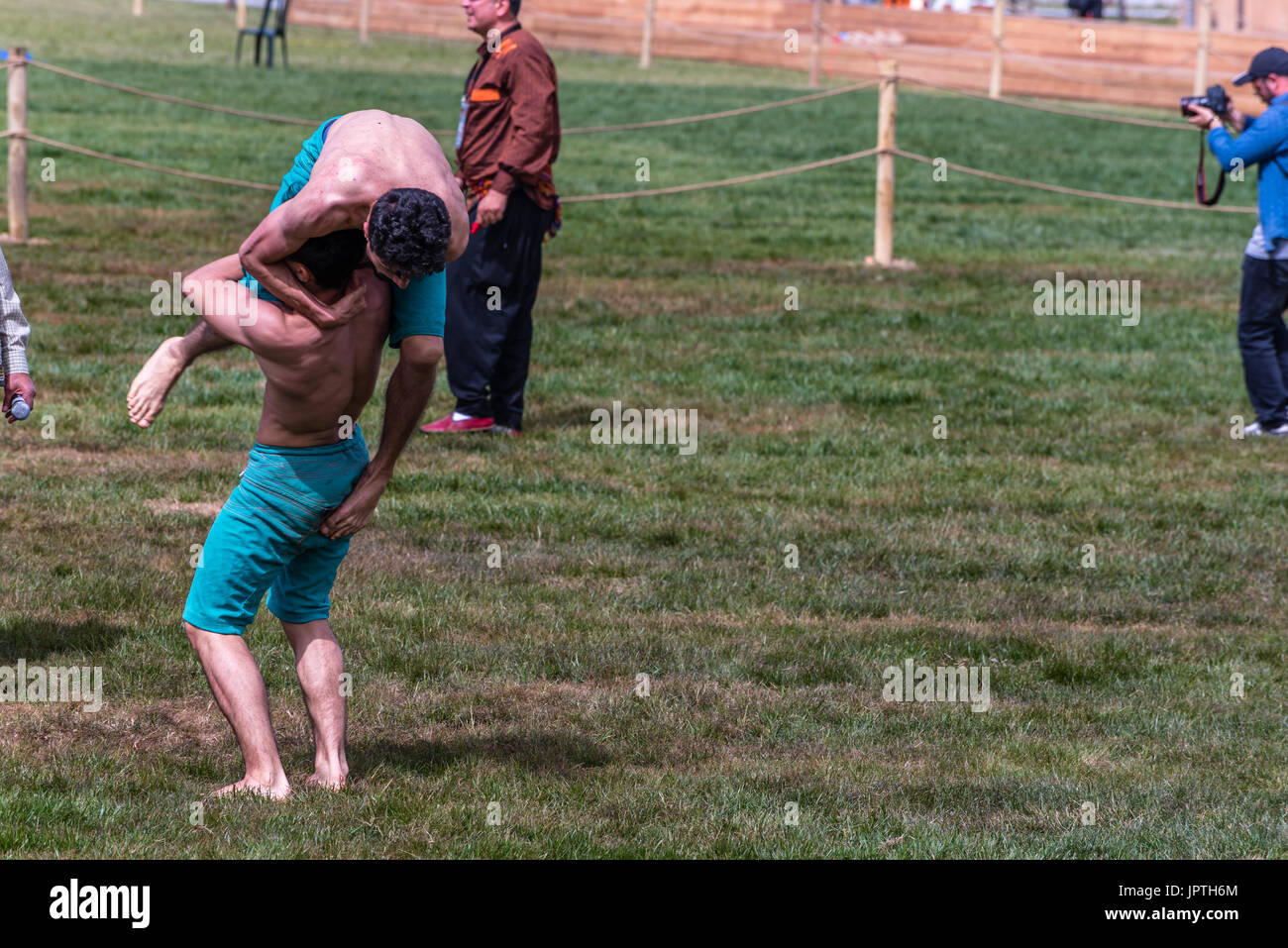 Unidentified shalwar(shalvar) gurescileri (kuroshio/wrestlers). Shalwar ...