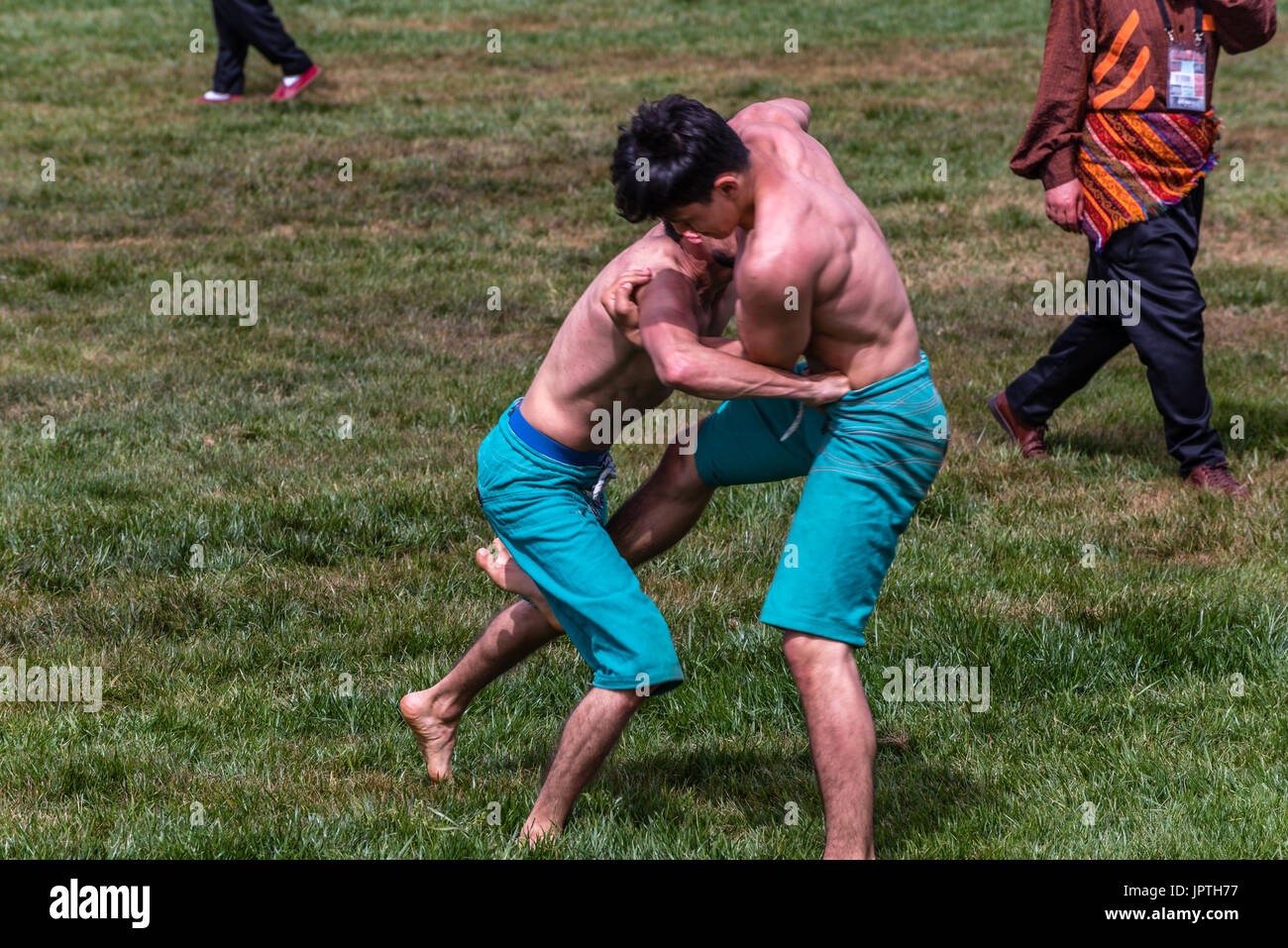 Unidentified shalwar(shalvar) gurescileri (kuroshio/wrestlers). Shalwar ...