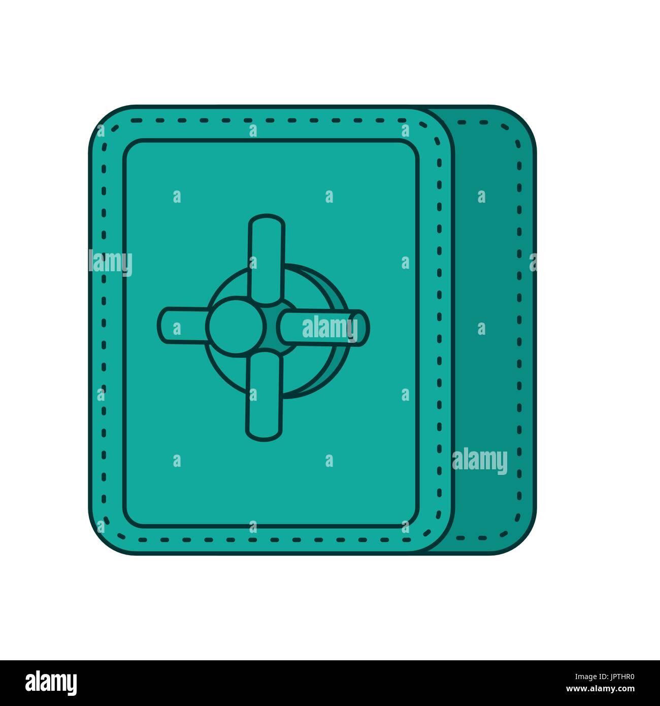 Old iron box Stock Vector Images - Alamy