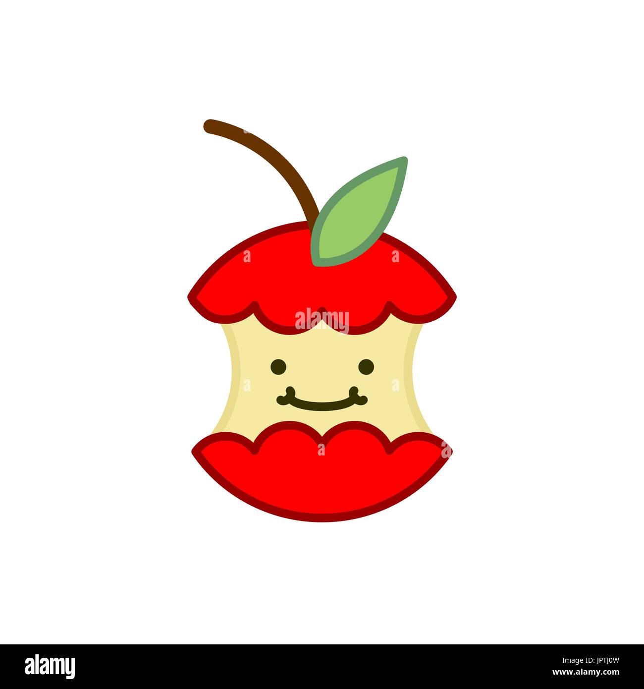 Apple Core Clipart