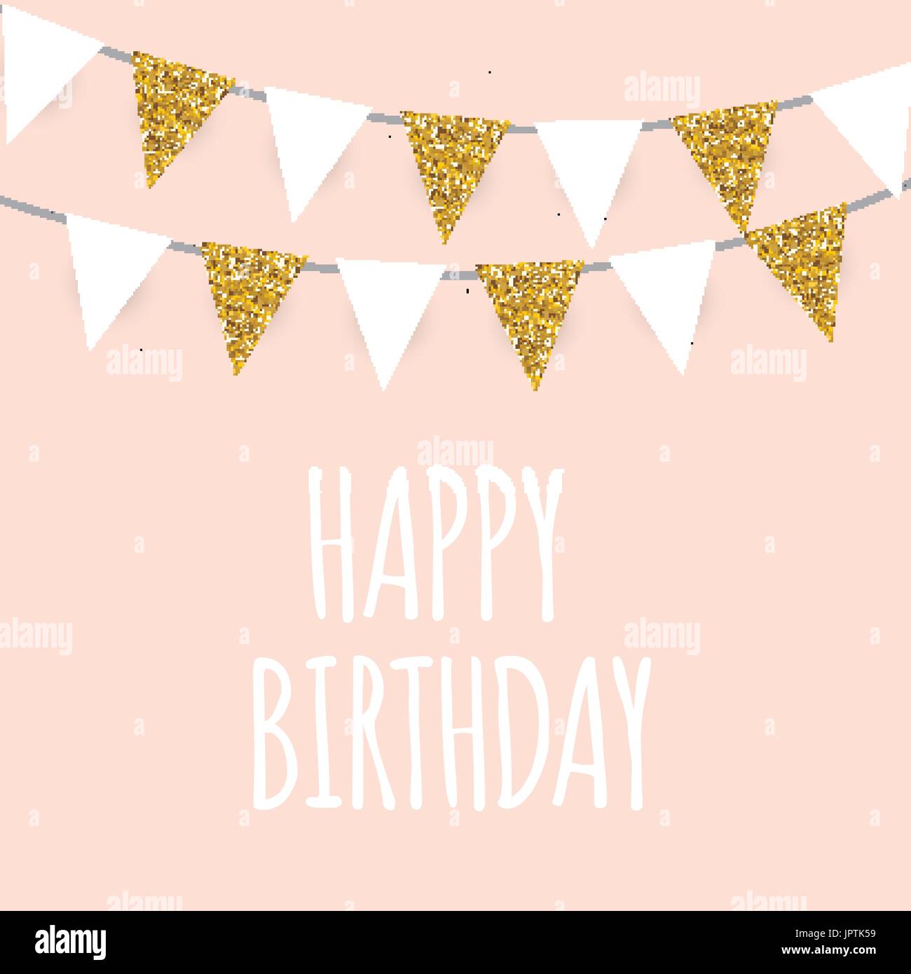Happy Birthday, Holiday Greeting and Invitation Card Template with ...