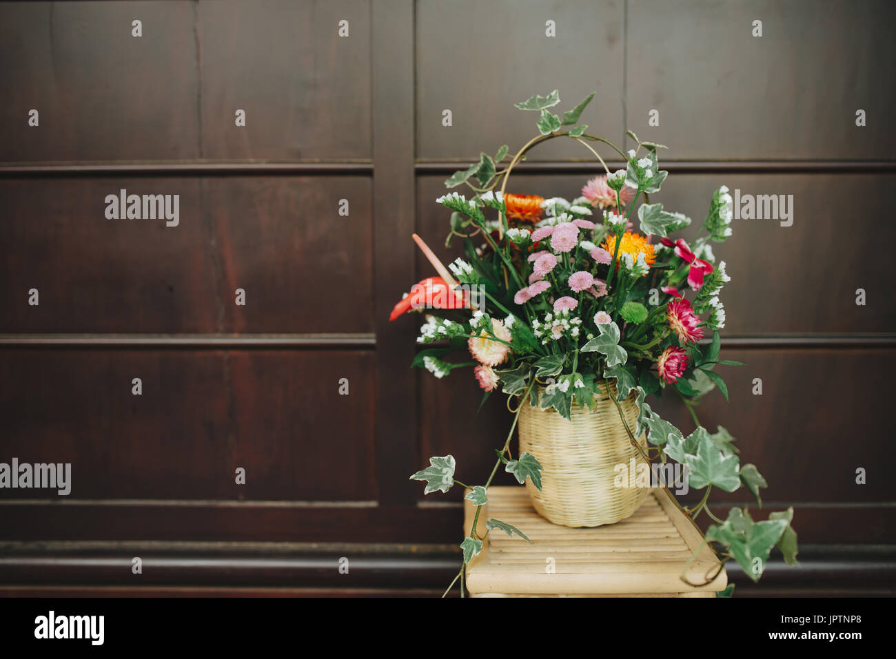 Bouquet in box hi-res stock photography and images - Alamy