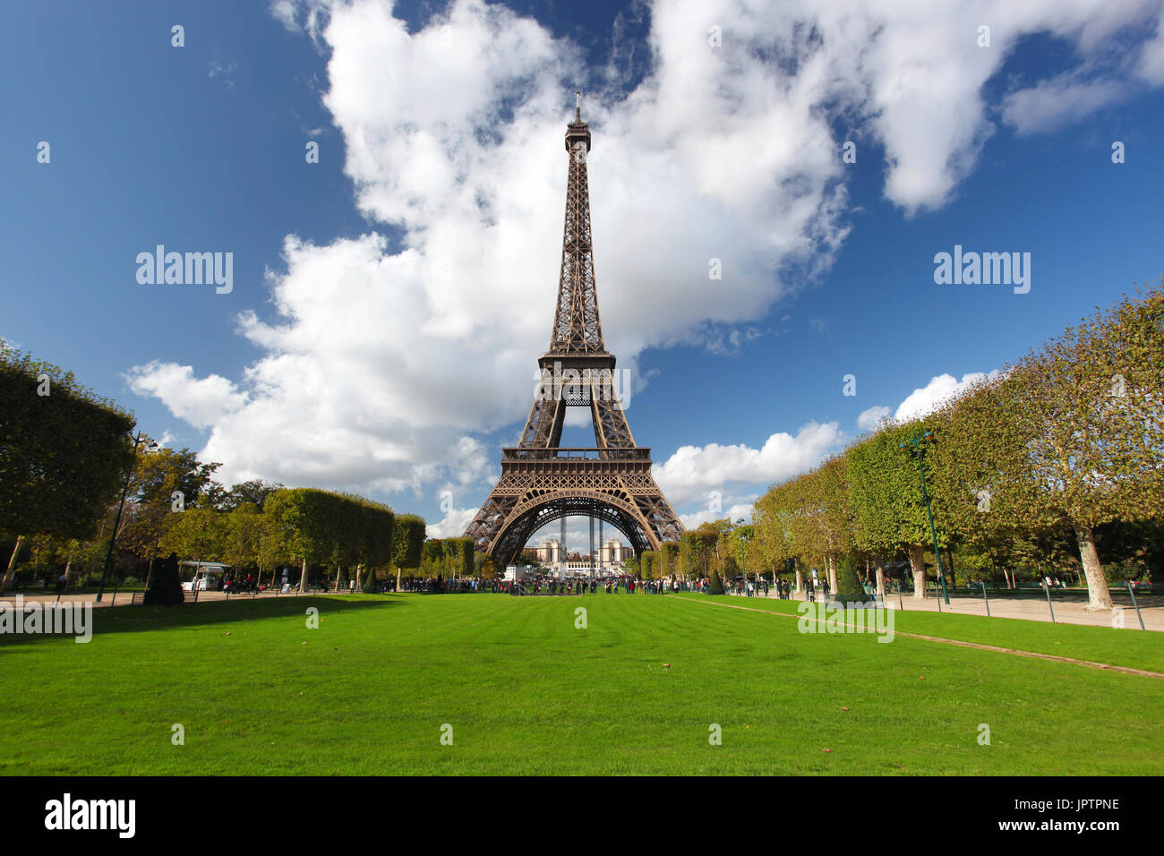 Famous Eiffel Tower in Paris, France Stock Photo - Alamy