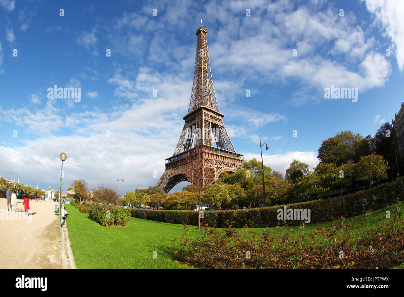 Famous Eiffel Tower in Paris, France Stock Photo - Alamy
