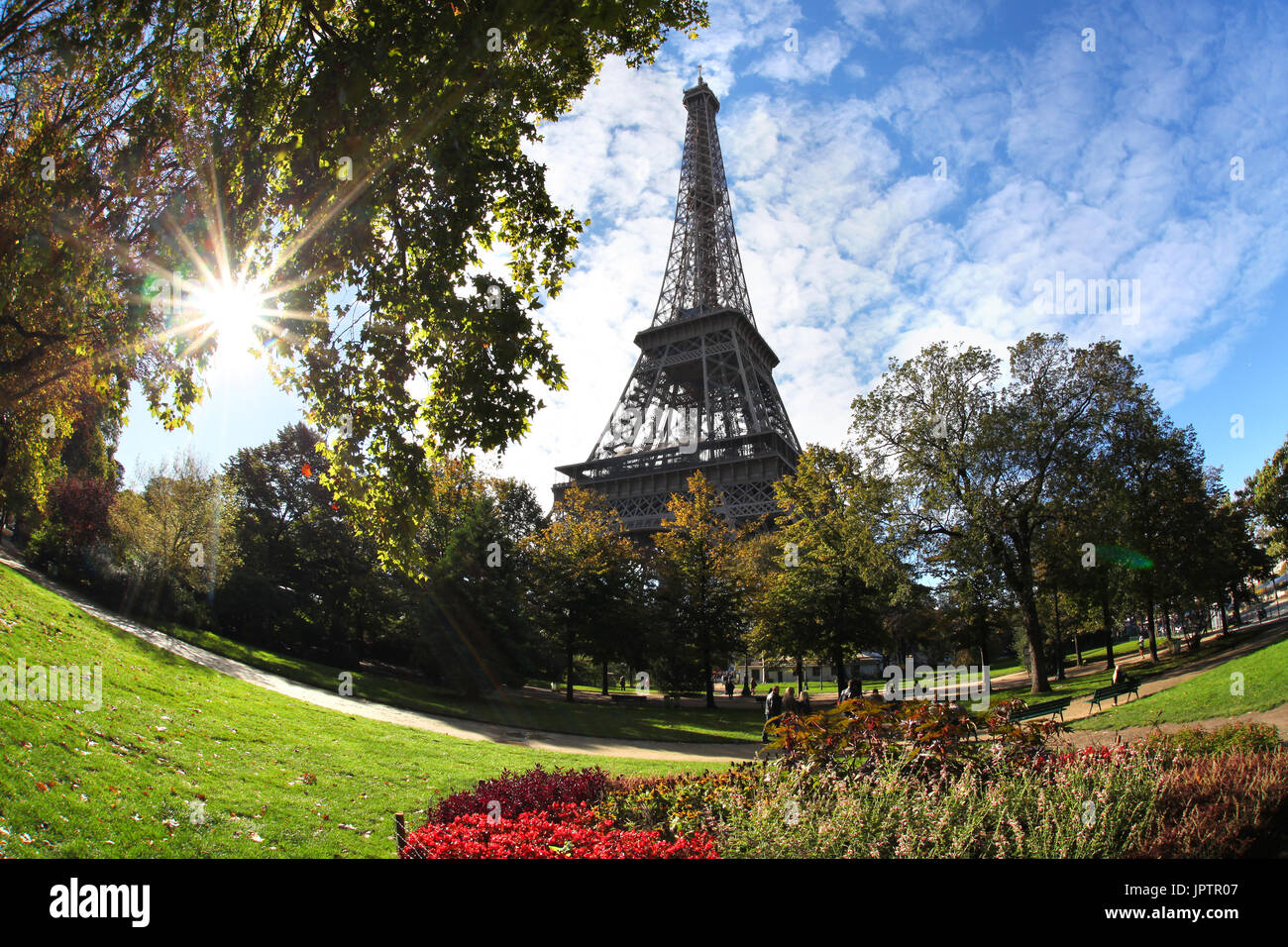 Famous Eiffel Tower in Paris, France Stock Photo - Alamy