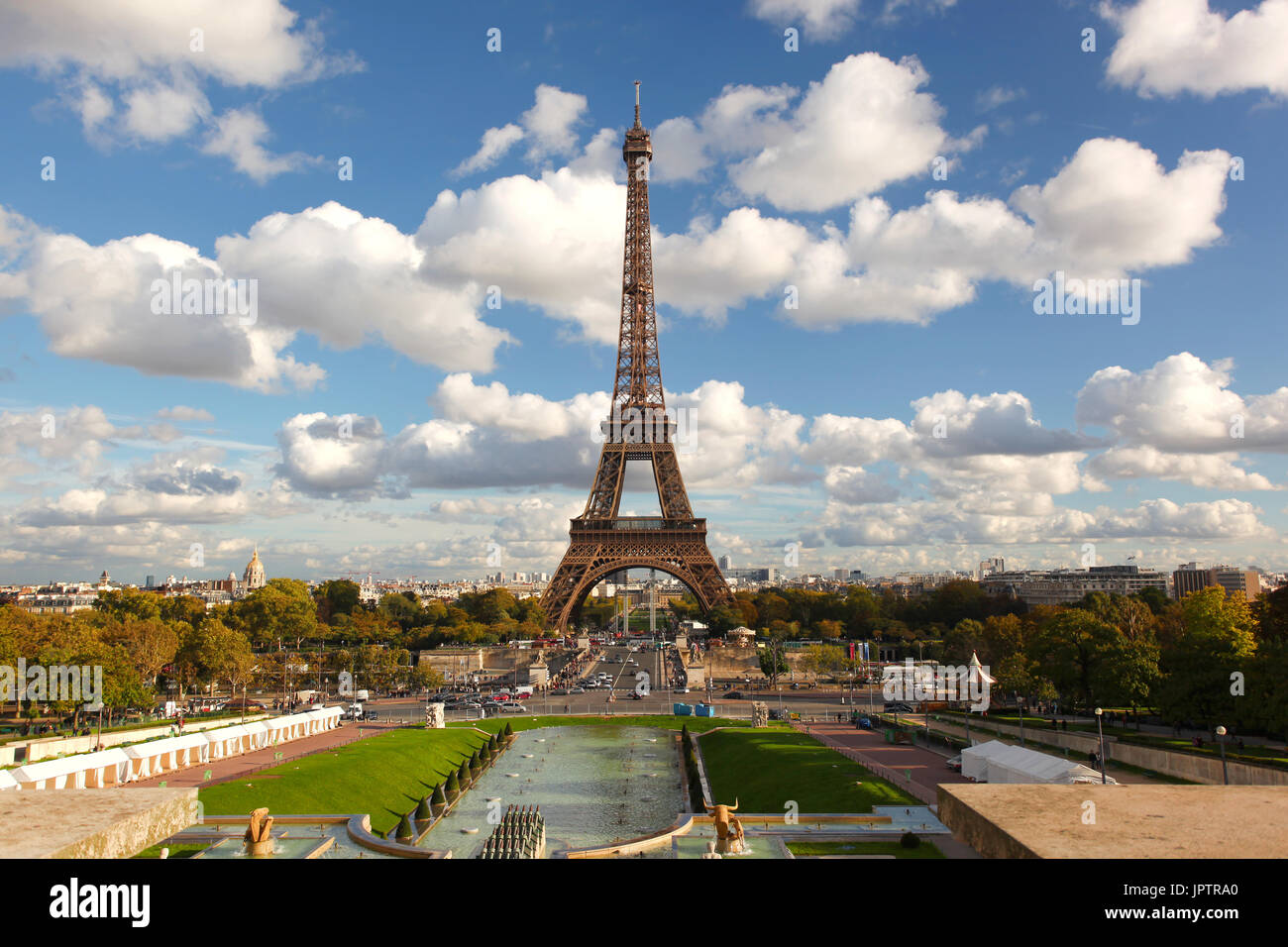 Famous Eiffel Tower in Paris, France Stock Photo - Alamy