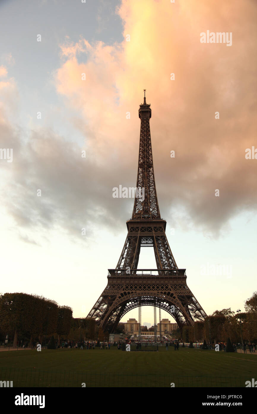 Famous Eiffel Tower in Paris, France Stock Photo - Alamy