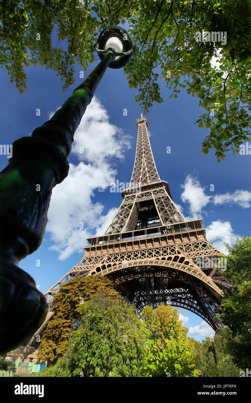 Famous Eiffel Tower in Paris, France Stock Photo - Alamy