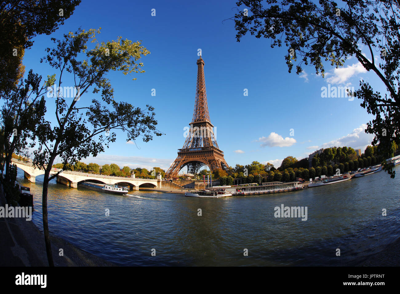 Famous Eiffel Tower in Paris, France Stock Photo - Alamy
