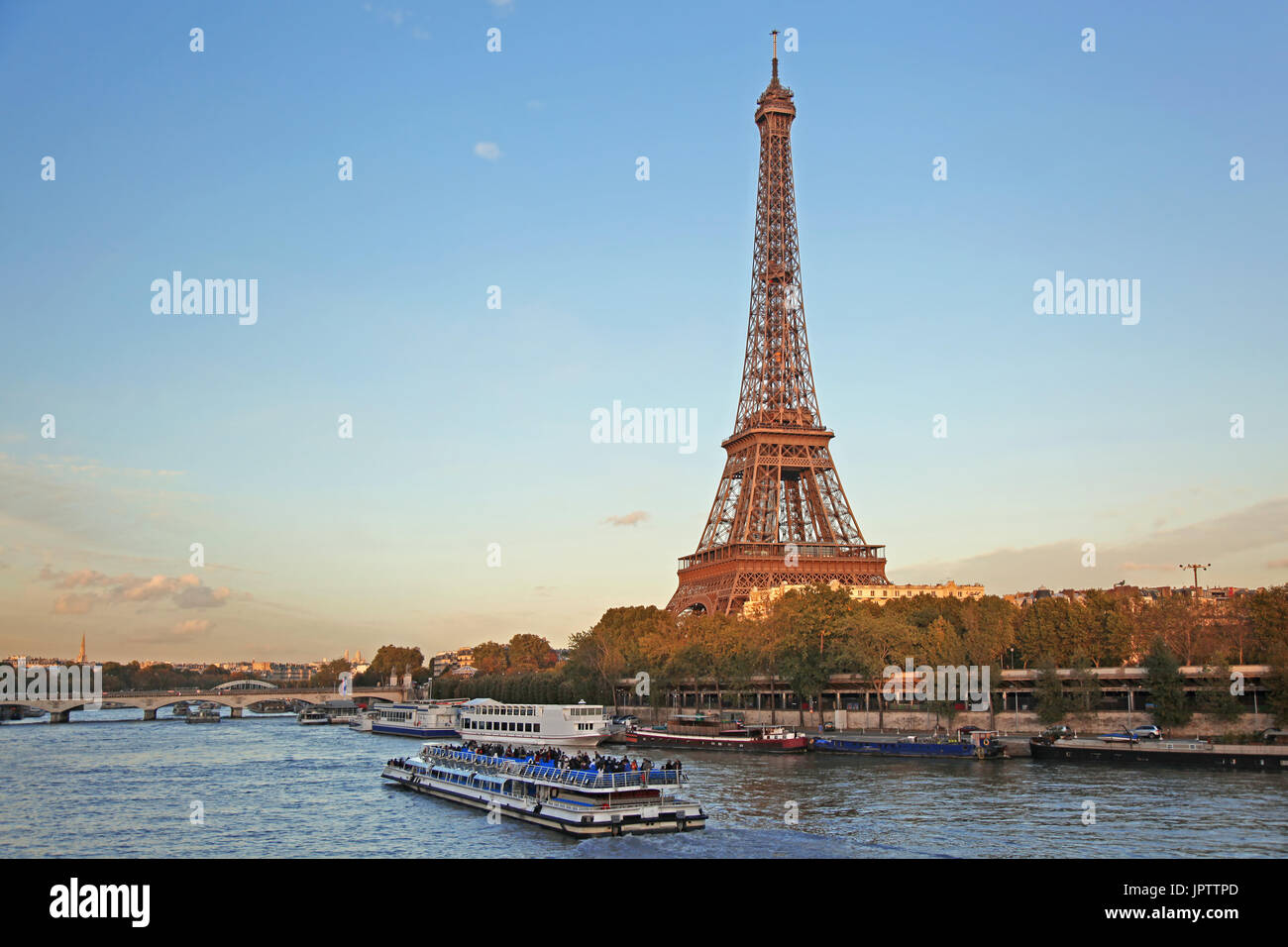 Famous Eiffel Tower in Paris, France Stock Photo - Alamy