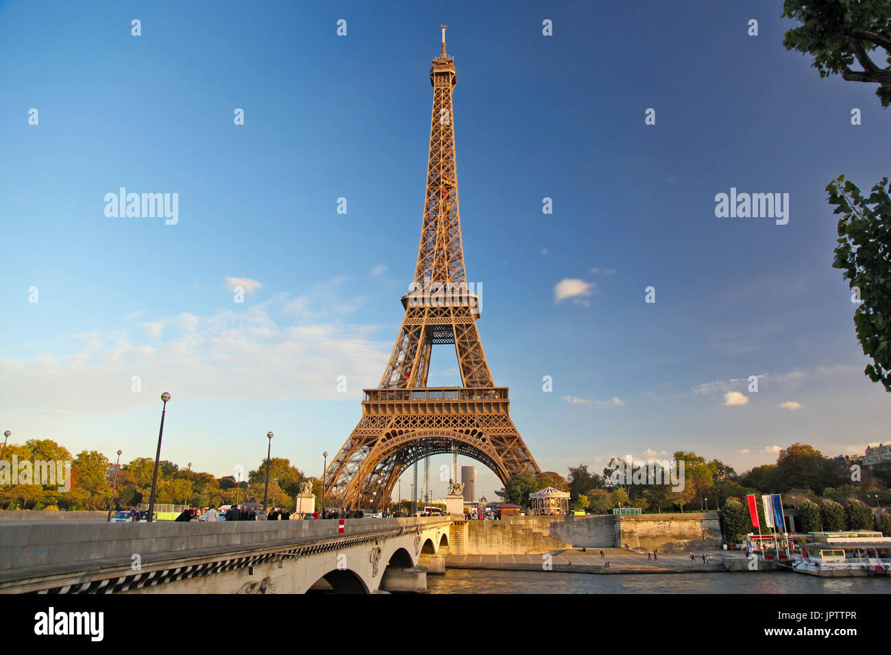 Famous Eiffel Tower in Paris, France Stock Photo - Alamy