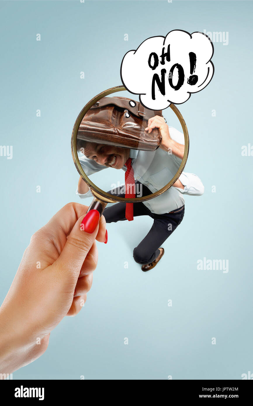 Frightened job hi-res stock photography and images - Alamy