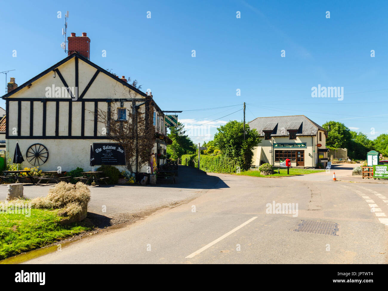 Talaton Inn and village shop, Talaton Devon a quintessential English ...