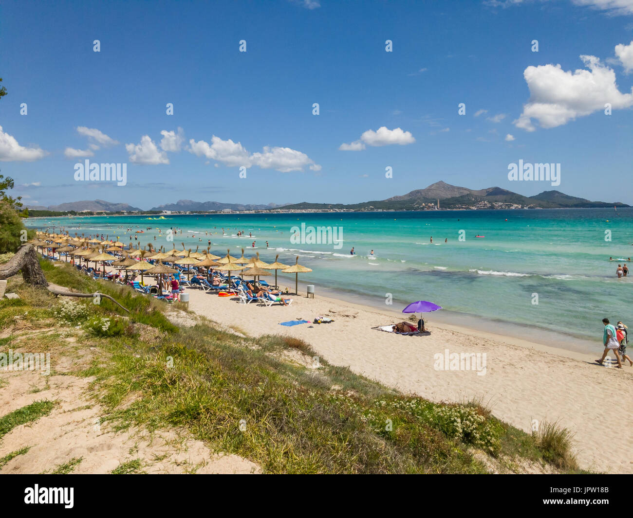 Platja de muro majorca hi-res stock photography and images - Alamy