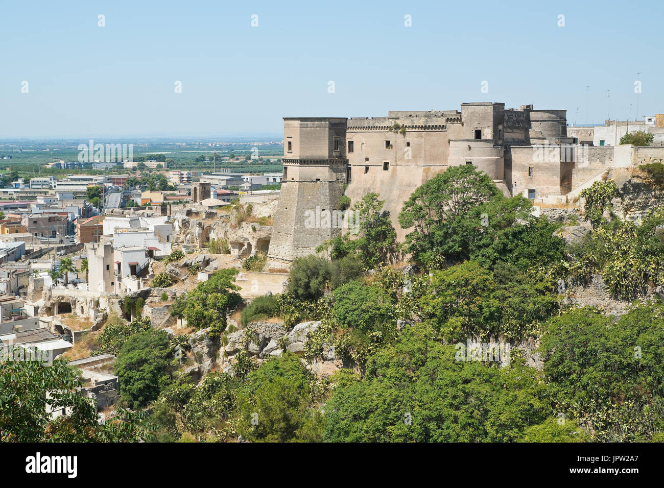 Massafra castle hi-res stock photography and images - Alamy