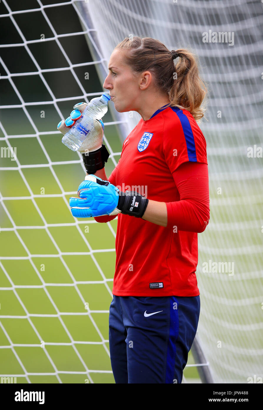 Goalkeeper siobhan chamberlain england hi-res stock photography and ...