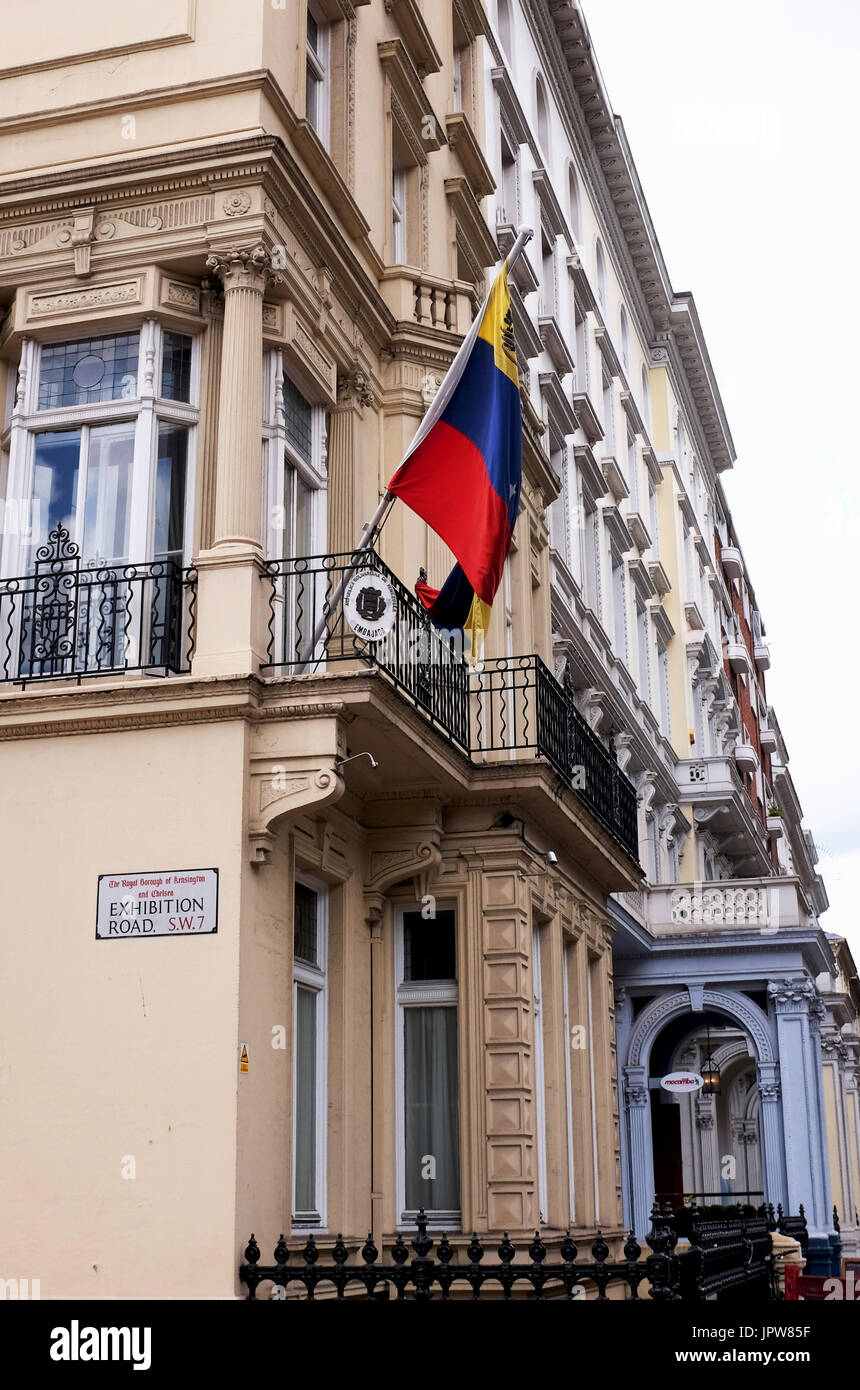 The Embassy of Venezuela at Cromwell Road in Royal Borough of ...
