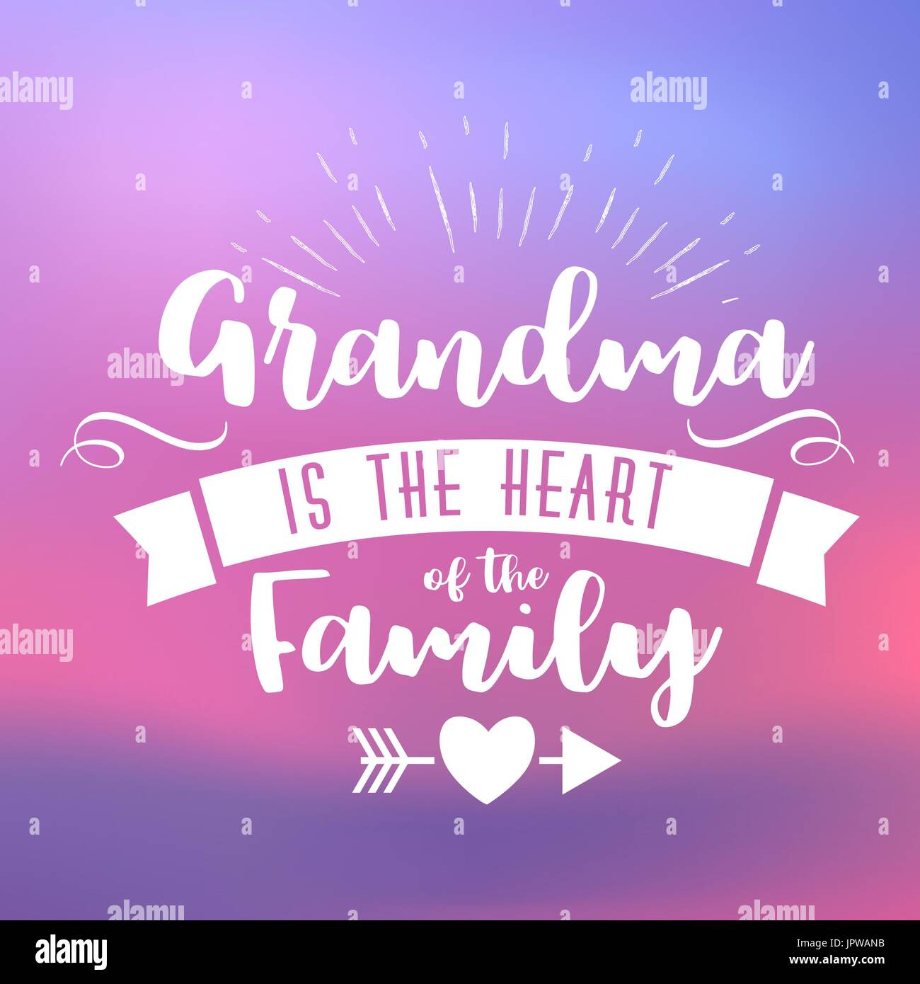 Best grandma handwritten in white Stock Vector Image & Art - Alamy