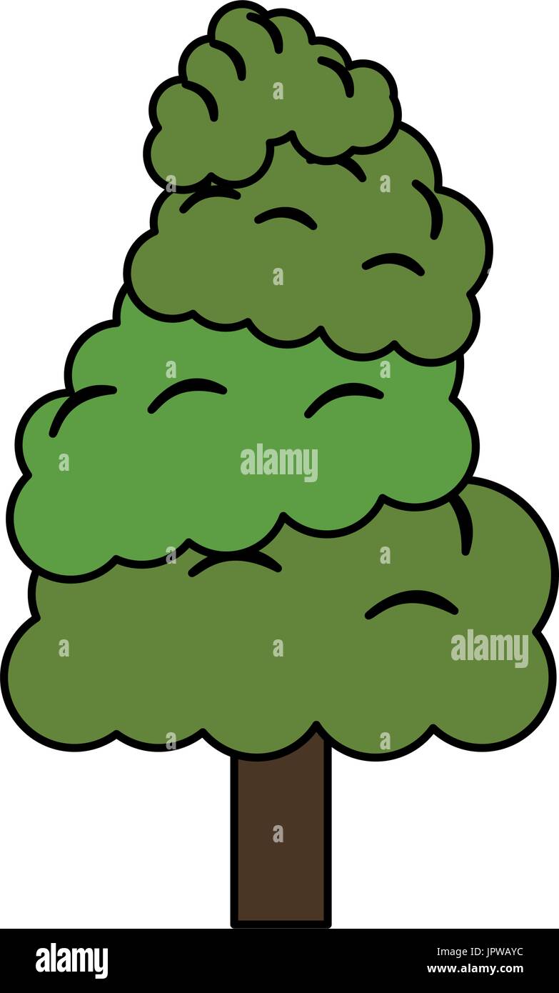 single tree icon image Stock Vector Image & Art - Alamy
